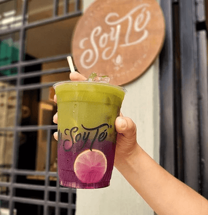 Matcha limonada morada – Soy Té